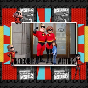 Incredibles Superhero Inspired 12x12 Digital Paper Pack for Digital ...