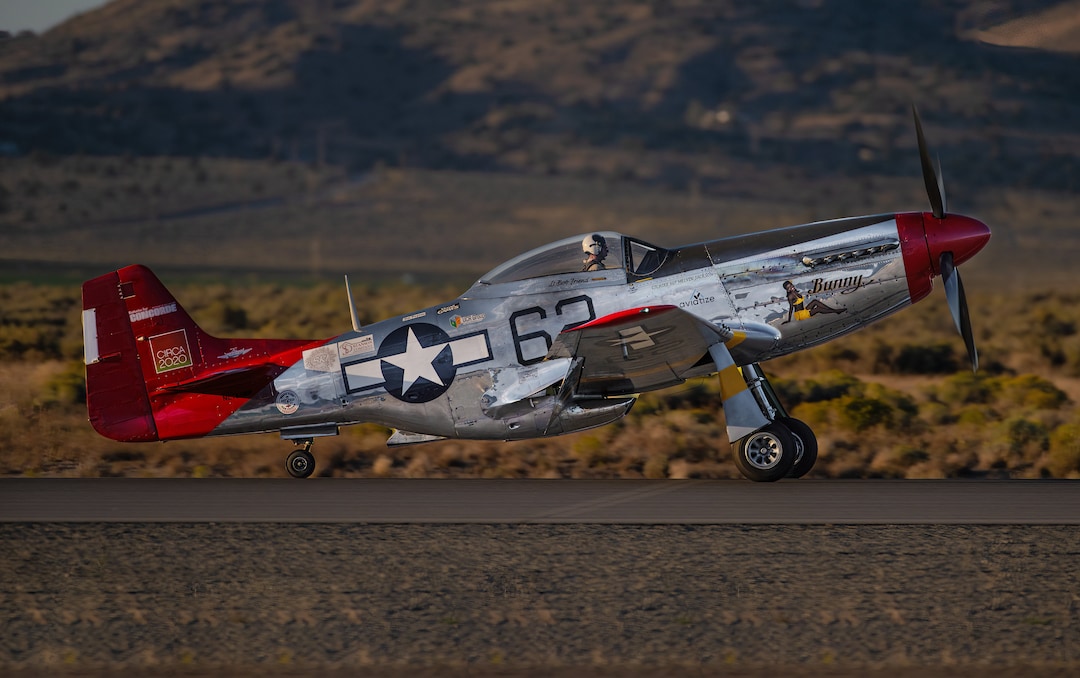 North American P-51 Mustang Bunny Reno Air Races Tuskegee Airmen ...