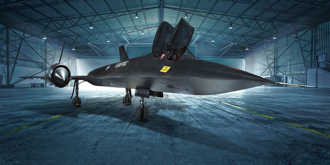 SR-71 Lockheed Martin Blackbird Skunkworks Reconnaissance Aircraft - Etsy
