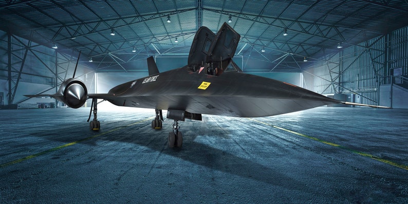 SR-71 Lockheed Martin Blackbird Skunkworks Reconnaissance Aircraft - Etsy