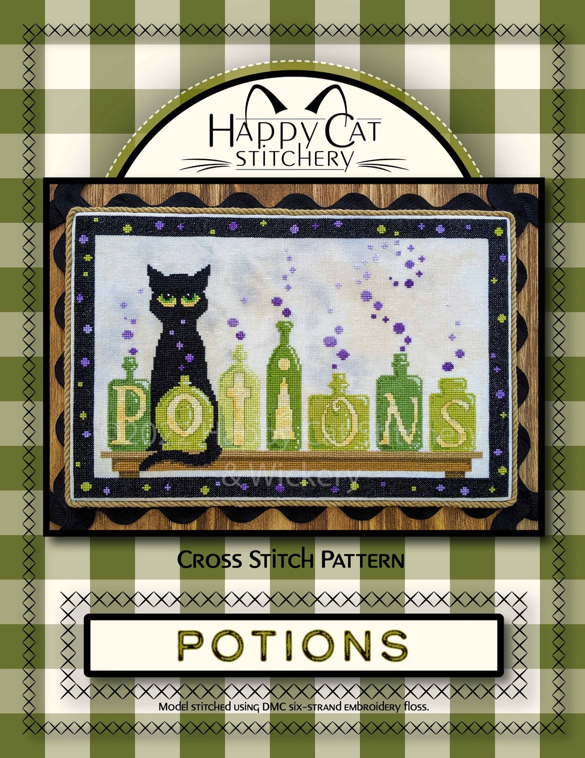 Potions Cross Stitch PDF Pattern & Instructions Digital - Etsy