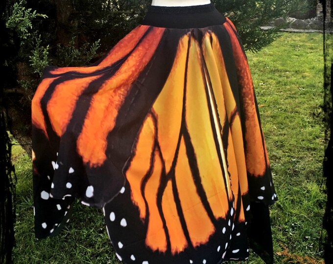 Monarch Butterfly Wings Skirt With Wings the Whole Way Around - Custom ...