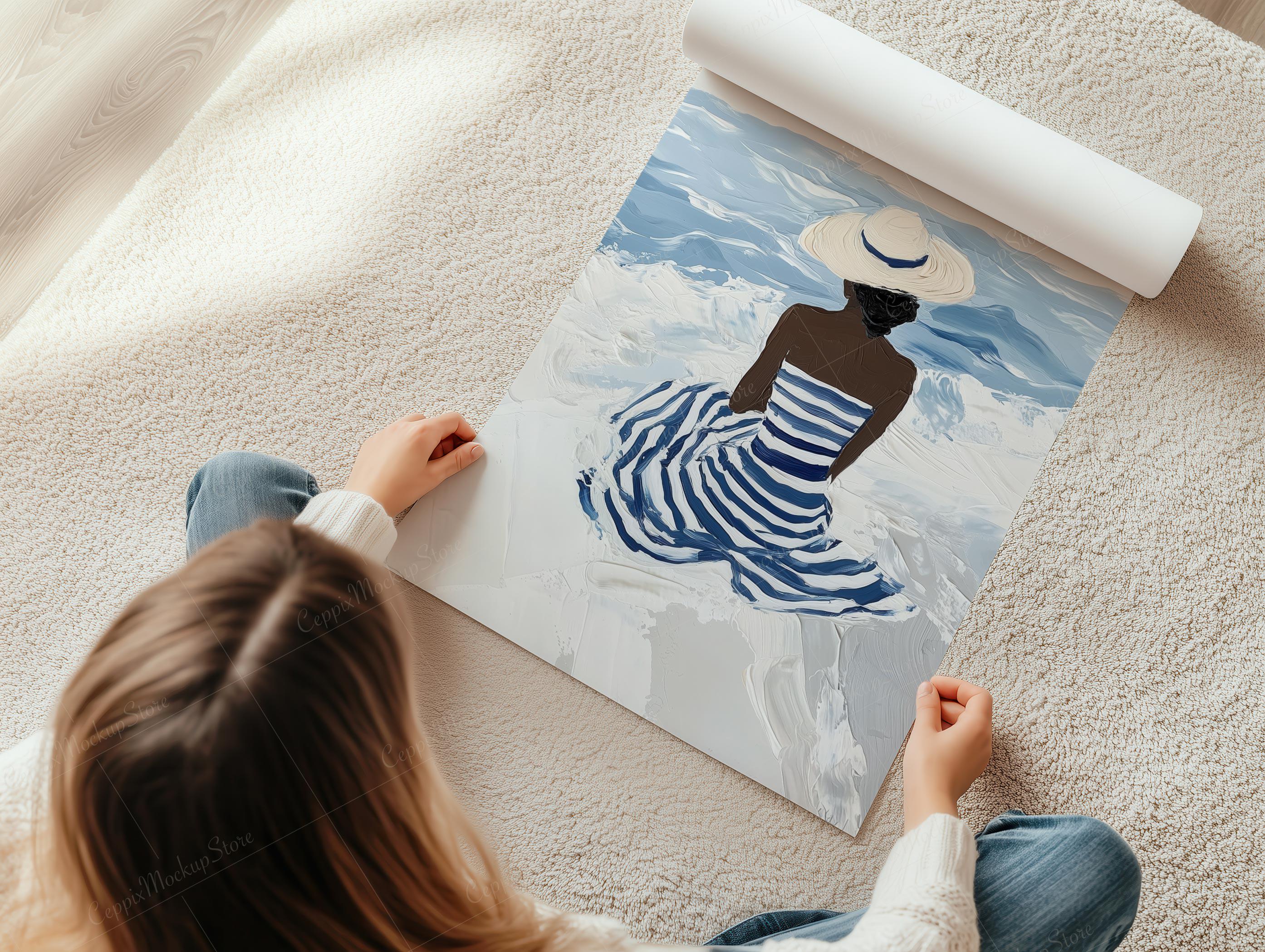 Poster Mockup With Hands, A4 A3 A2, PSD Template (digital Download) - Etsy