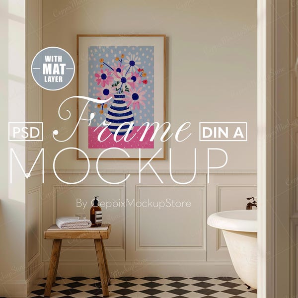 Bathroom Wall Framed Art - Etsy