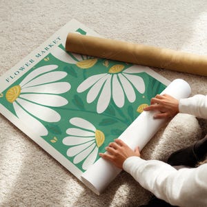 Poster Mockup With Person, Rolled Up: Unrolling Rolling, Detailed ...