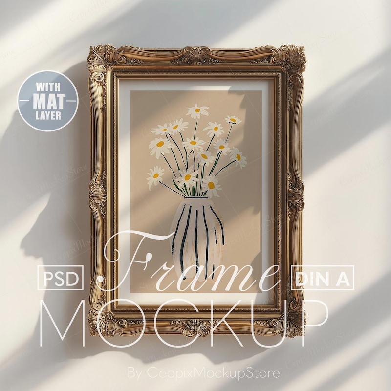 Thick Frame Art - Etsy