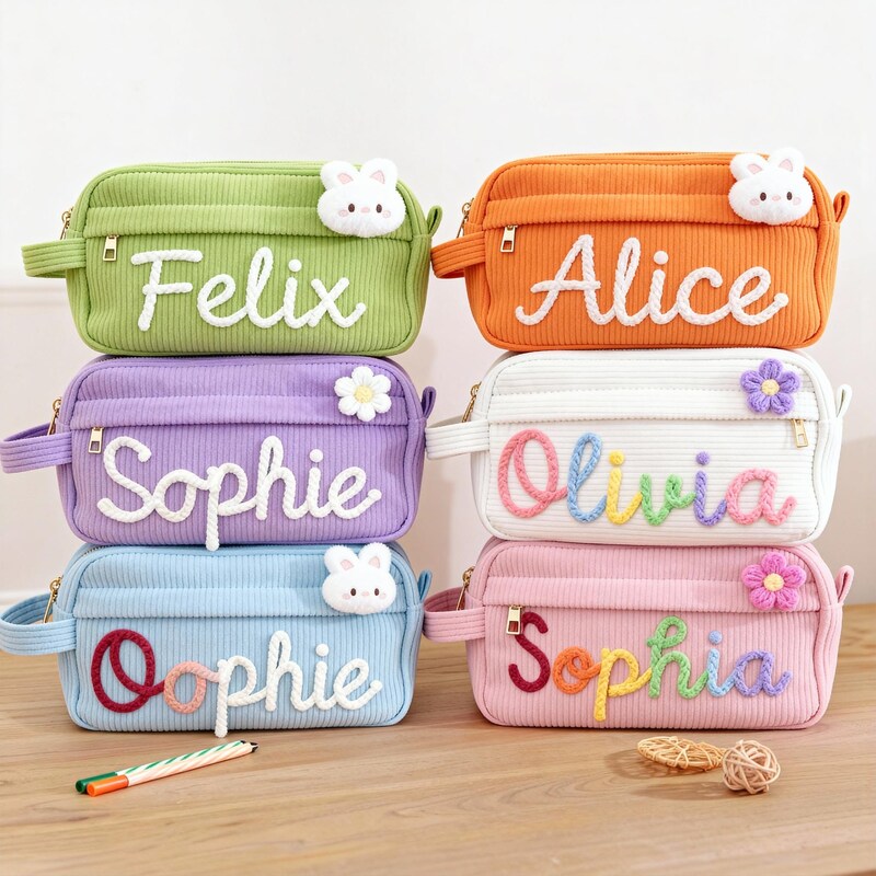 Custom Pencil Case Pouch - Etsy