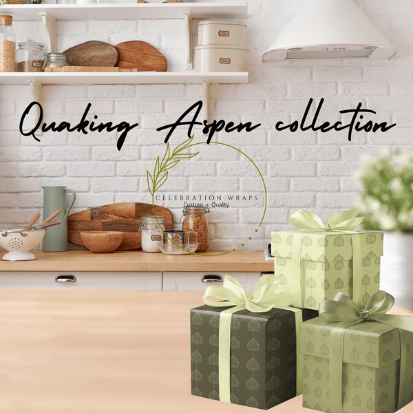 Aspen and Arlo Wrapping Paper - Etsy