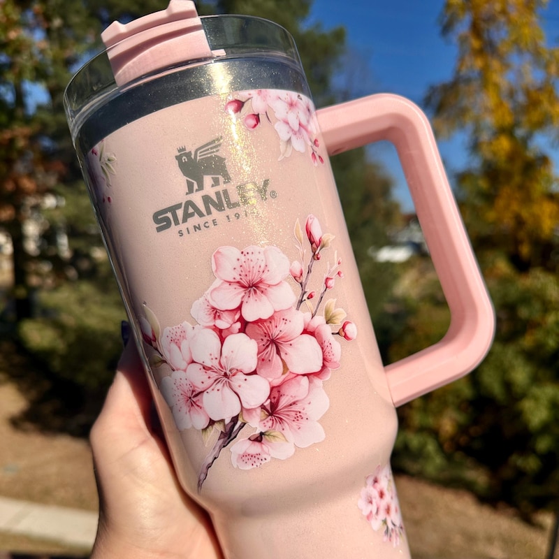 Cherry Blossom Stanley Cup - Etsy
