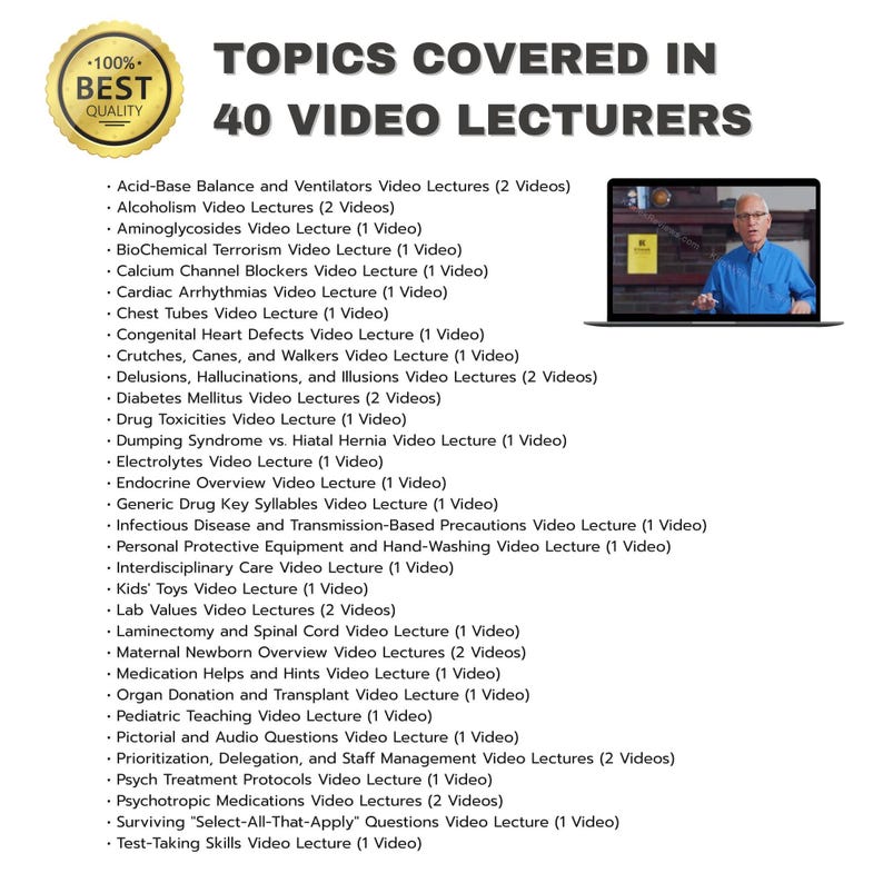 Mark Klimek 2026 Next Gen NCLEX Review Mega Bundle Latest Videos and ...