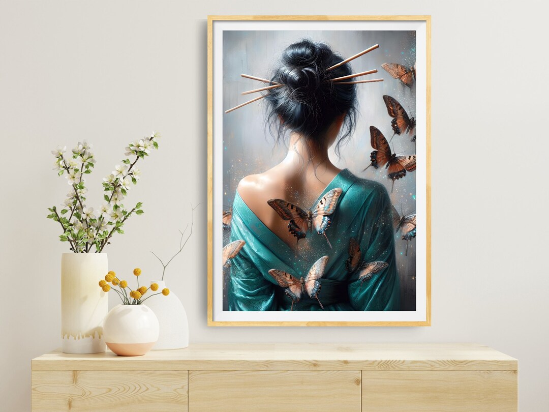 Wall Art, Moths, Portrait Art, Fantasy Art, Wall Art, Home Decor, Art ...