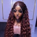 All Back Ghana Weaving Goddess Braided Wig - Etsy