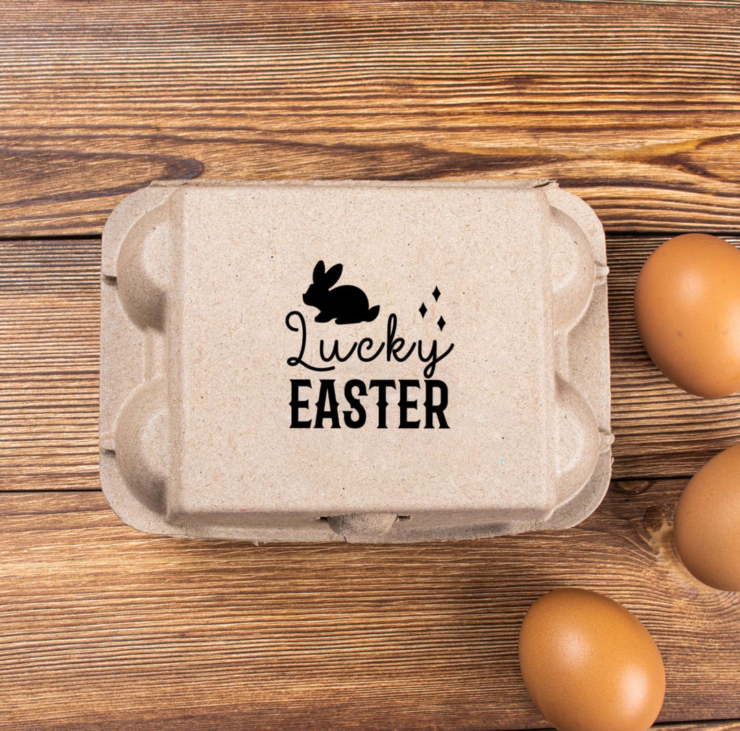 Custom Egg Carton Box Stamp,farm Fresh Name Stamp, Egg Cartons Gift ...
