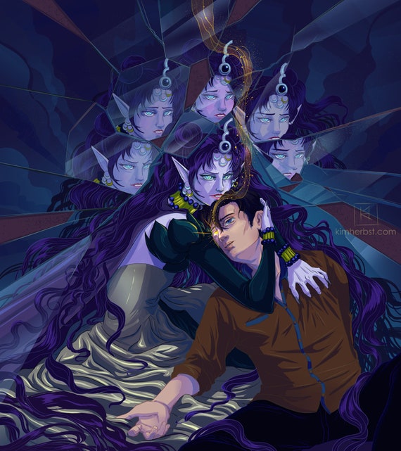 Sailor Moon Nehelenia print | Etsy