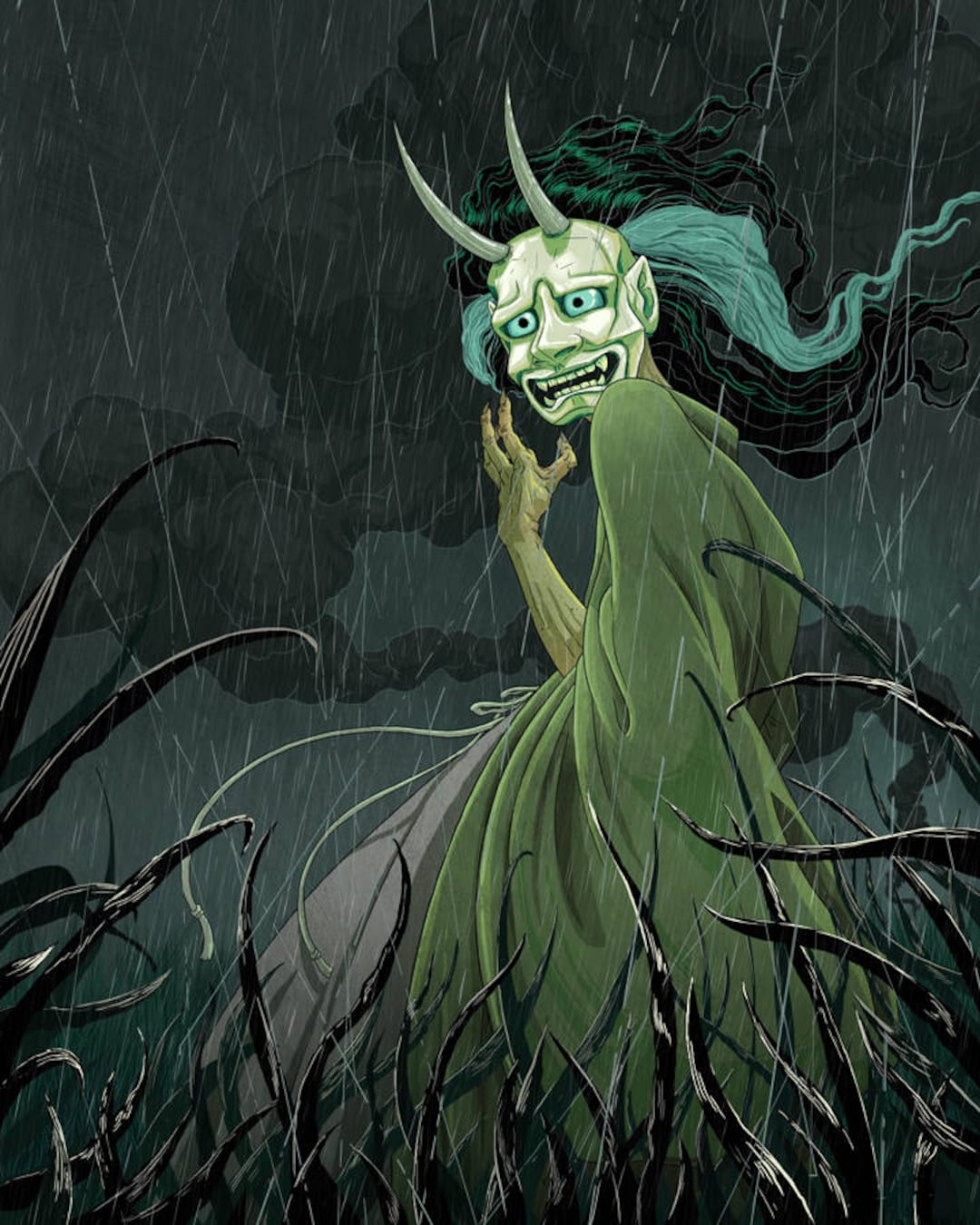 Onibaba - Print - Etsy