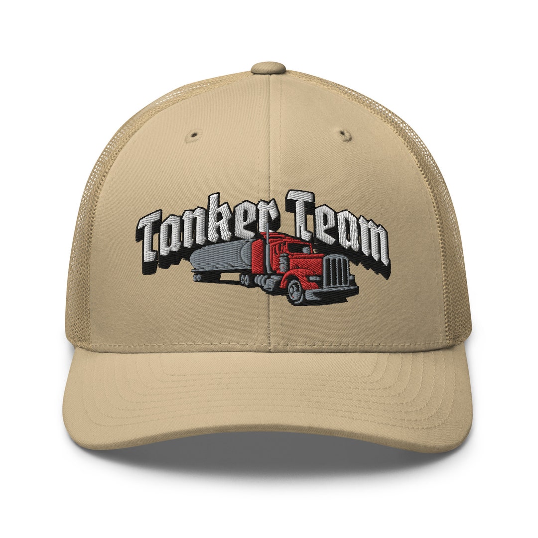 Classic Trucker Hat for Truck Driver, Tanker Team Cap, Adjustable ...