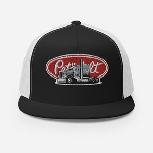 Peterbilt Brand Mesh Trucker Hat, Adjustable Baseball Cap, Unisex ...