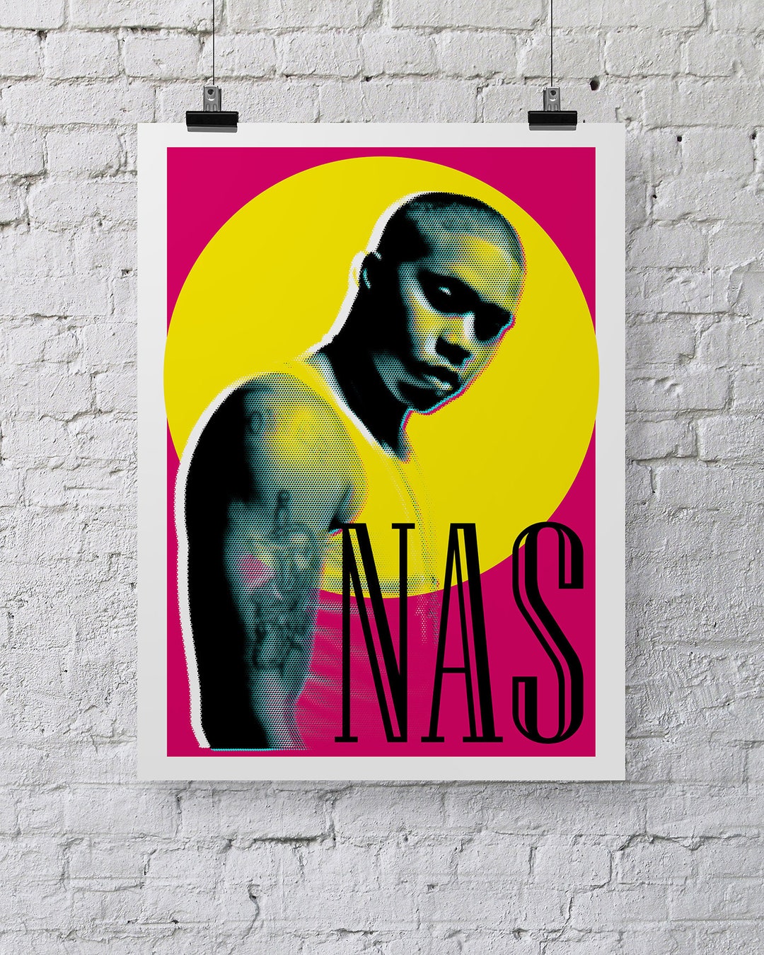 Nas Poster LEGENDS of HIPHOP BOGOF Electro Breakdance Street Art ...