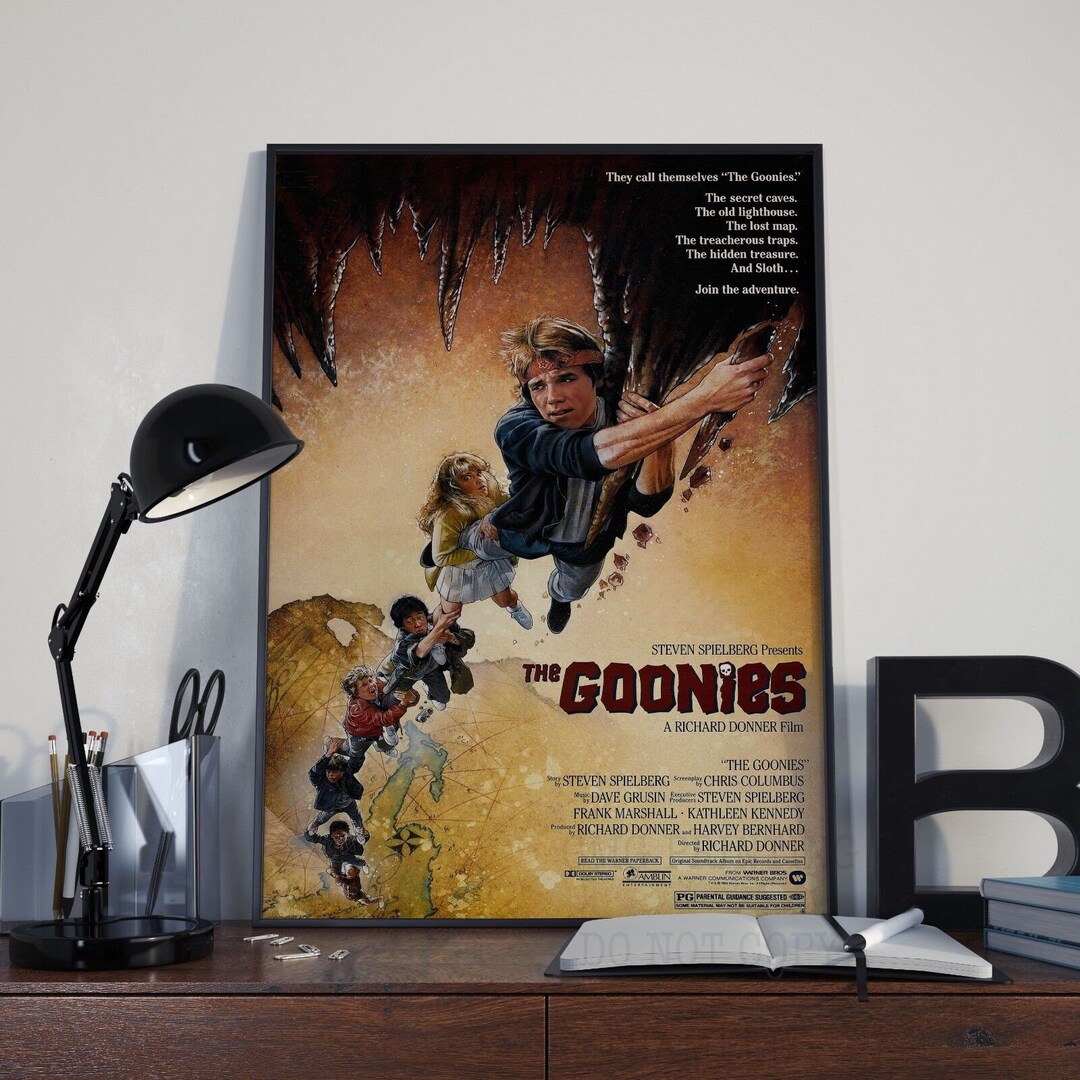 Goonies Movie Poster Retro BOGOF Cinema Poster Design Cinema Gift Print ...