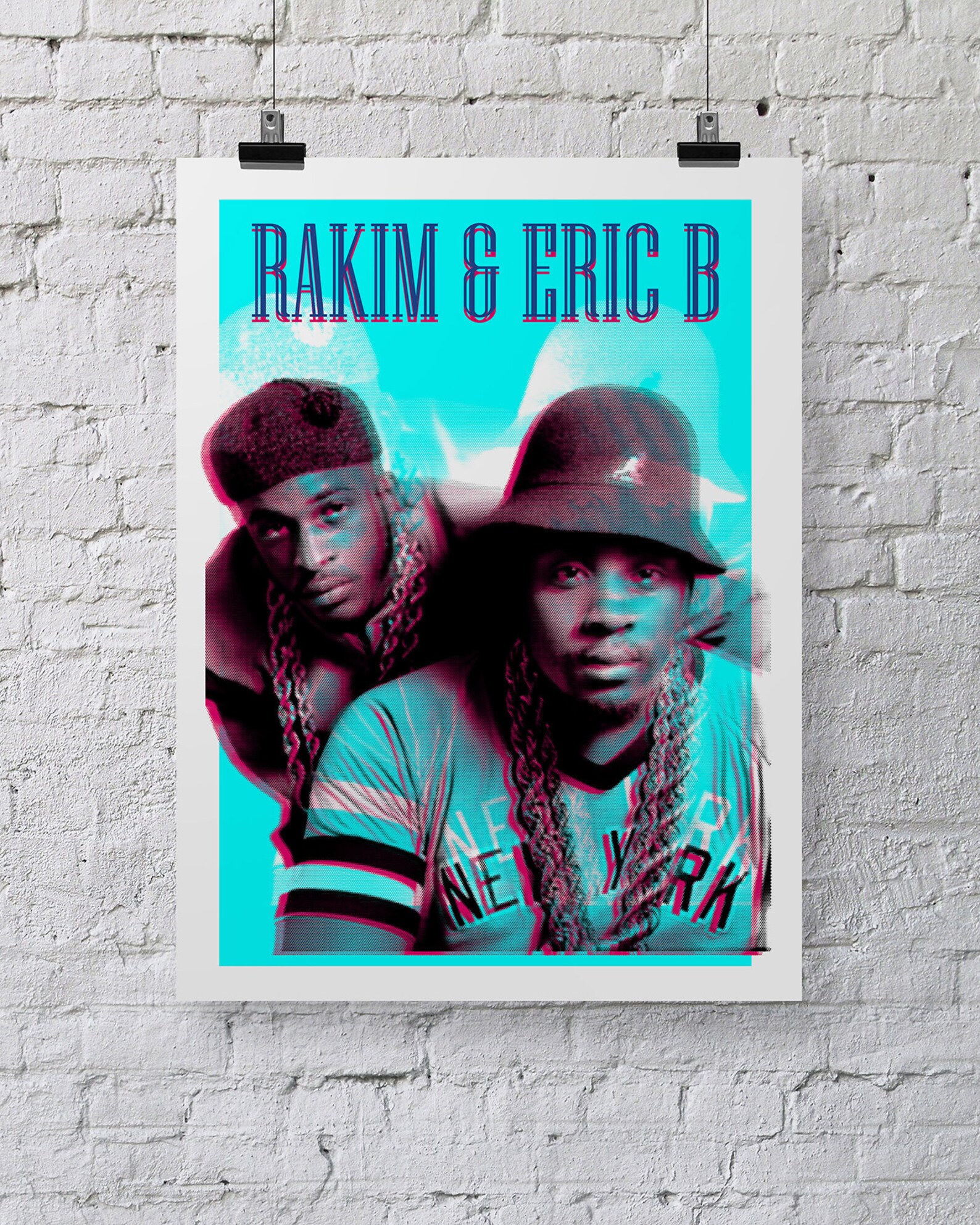 Rakim Eric B Poster LEGENDS of HIPHOP BOGOF Electro Breakdance Street ...