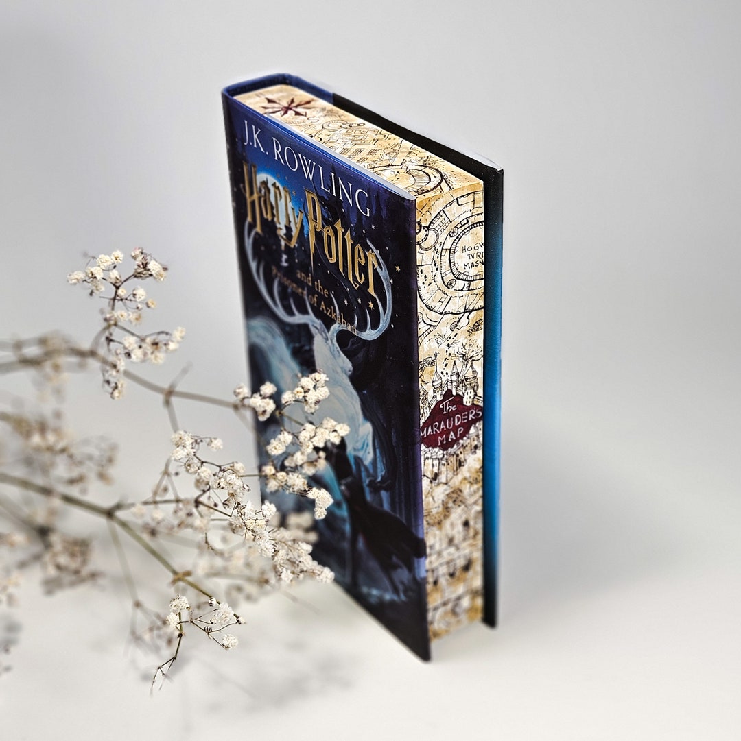 Harry Potter and the Prisoner of Azkaban Fore-edge Painting - Etsy New ...