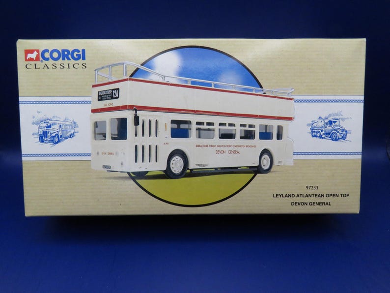 CORGI BUS - Limited Series Leyland Open Top - Etsy