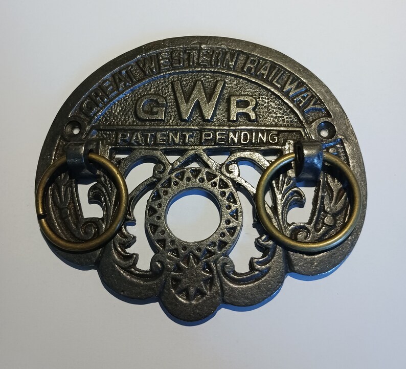 Great Western Railway Cast Iron Plaque Holder - Etsy