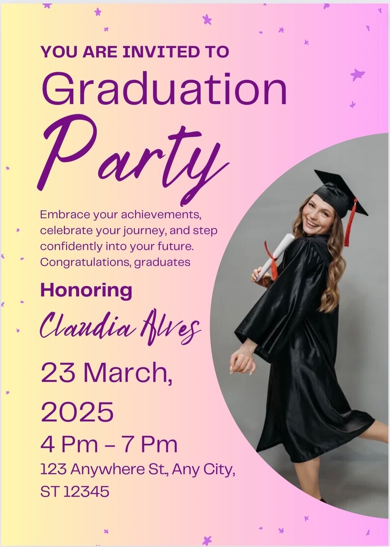 2024 Graduation Invitation - Etsy
