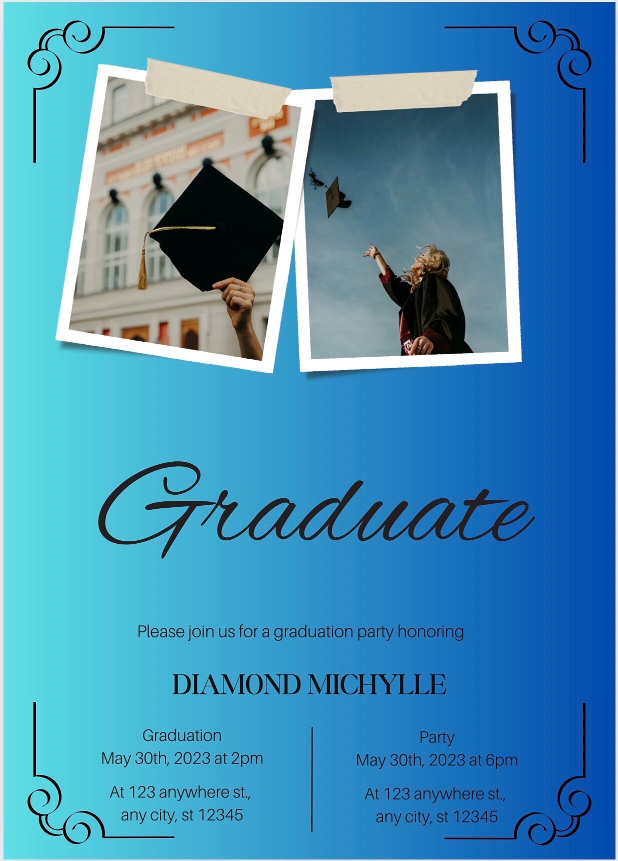 2024 Graduation Invitation - Etsy
