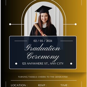 2024 Graduation Invitation - Etsy