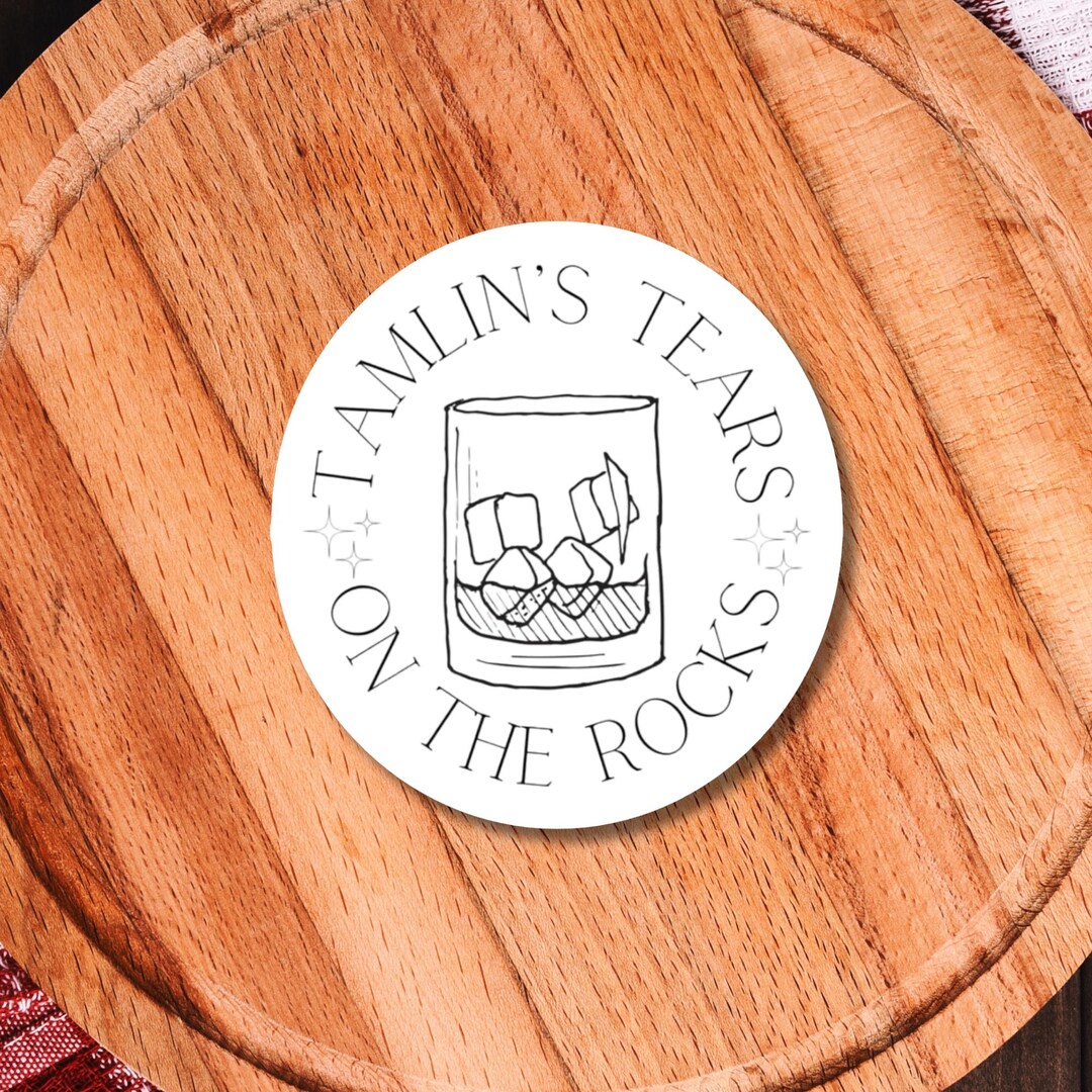 Tamlin's Tears on the Rocks Sticker, Fantasy Inspired Sticker, Book ...