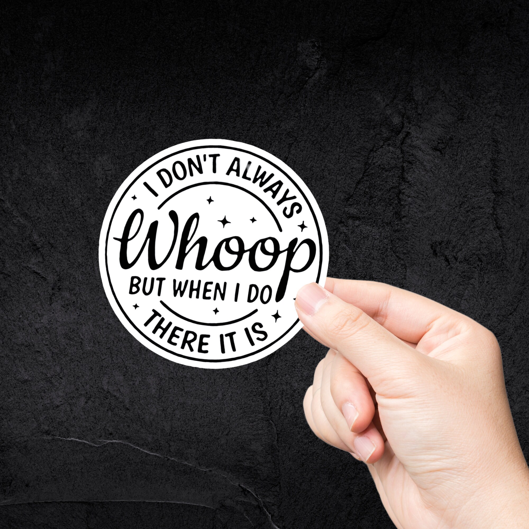 Whoop There It is Sticker, Die Cut, 90s Kid Sticker, Sassy Kindle ...