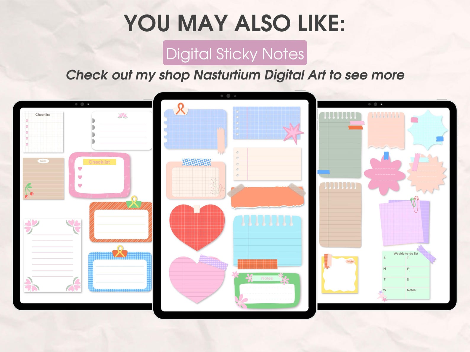 Digital Scrapbook Sticker Set, Vintage Digital Stickers, Aesthetic ...