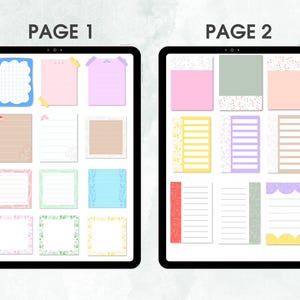 Digital Sticky Notes, Goodnotes Sticky Notes, Functional Digital ...