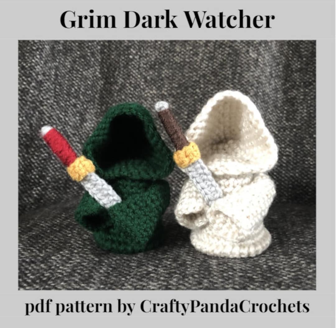 Watcher in the Dark Crochet Pattern | Dark Angels | Warhammer 40K - Etsy