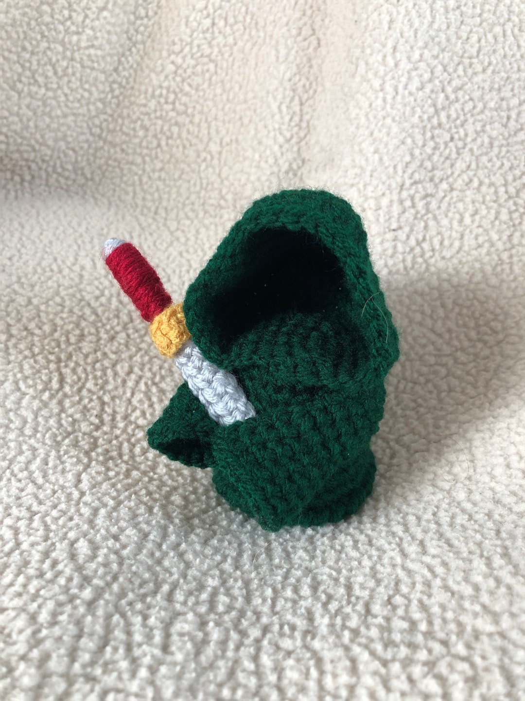 Grim Dark Sword Carrier Crochet Plushie - Etsy