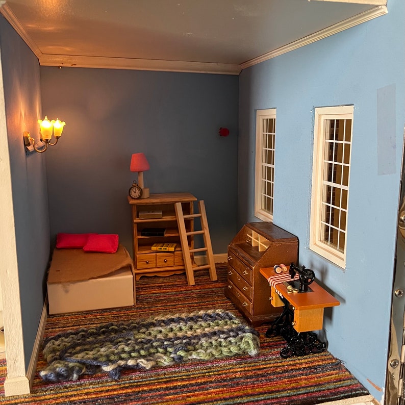 Cute Custom Dollhouse for Granddaughter - Etsy