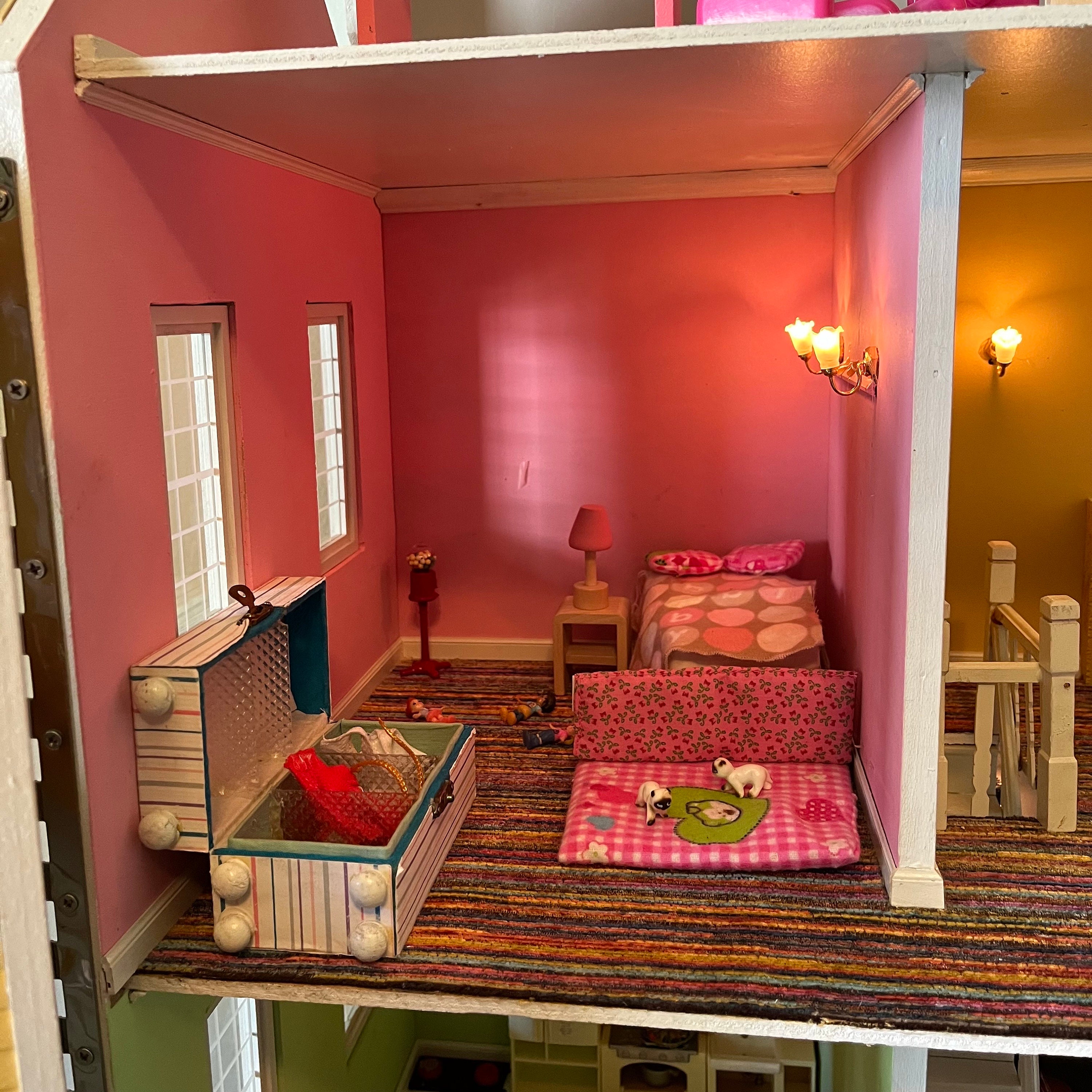 Cute Custom Dollhouse for Granddaughter - Etsy