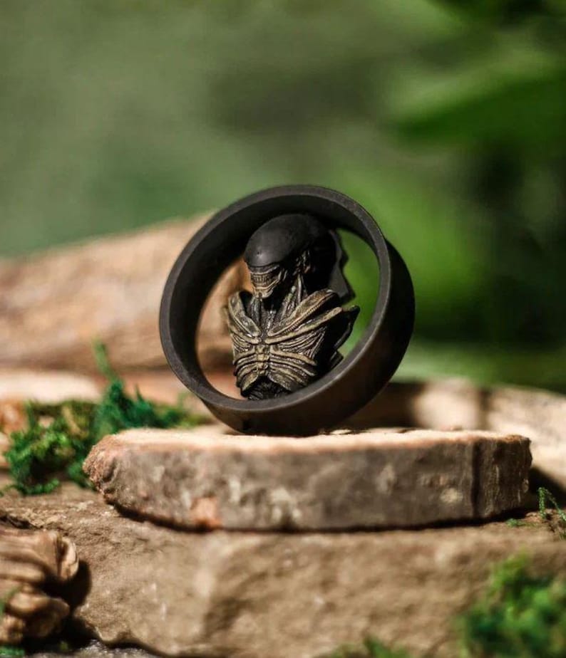 Handmade Alien Xenomorph Ear Tunnels: 3D Printed Resin Gauges - Etsy