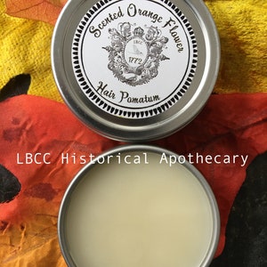 Orange Flower Pomade Historical Shiny Curls Historical Pomade 18th ...