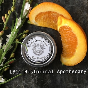 Orange Flower Pomade Historical Shiny Curls Historical Pomade 18th ...