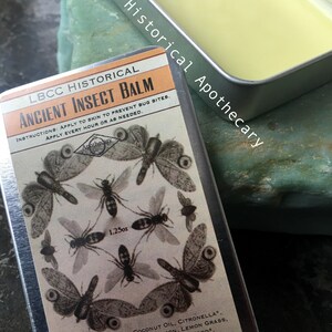 Insect Balm All Natural Bug Balm Insect Repellant Salve | Etsy