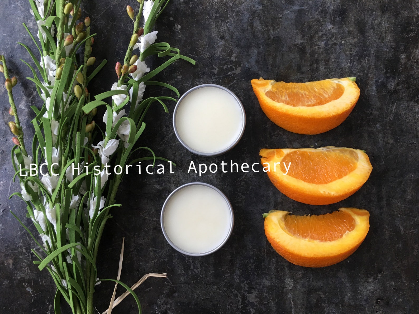 Orange Flower Pomade Historical Shiny Curls Historical Pomade | Etsy