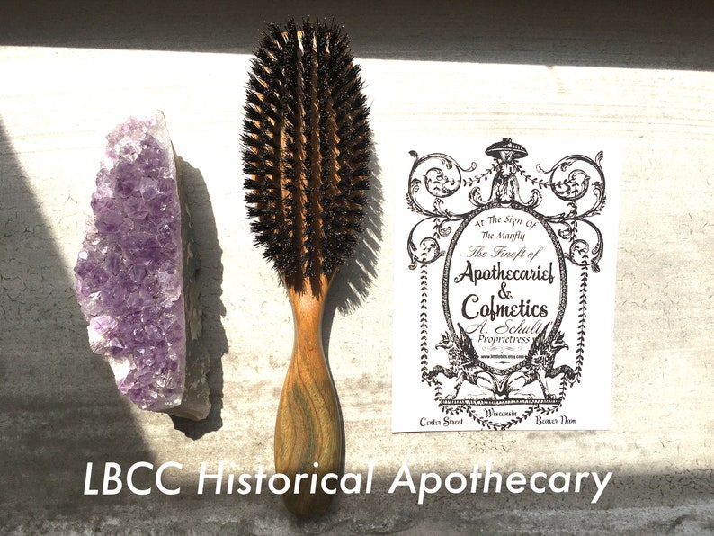 19th-20th Century Medium-hard Boar Bristle Hair Brush - Etsy