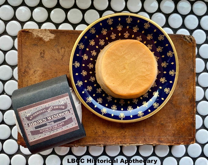 Original Brown Windsor Soap 1877 Victorian Soap Natural Soap Regency ...