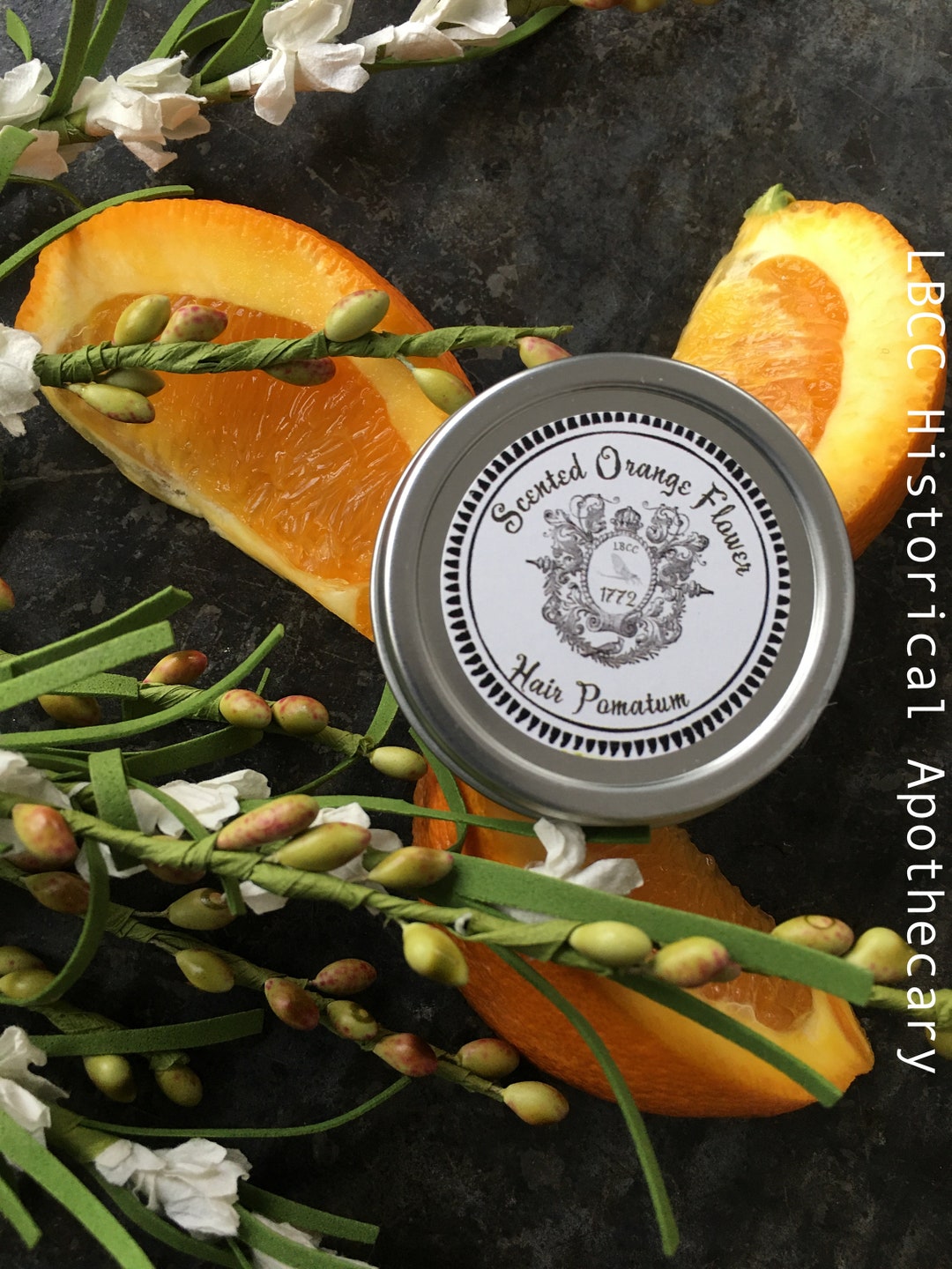 Orange Flower Hair Pomatum: 18th Century Historical Pomade - Etsy