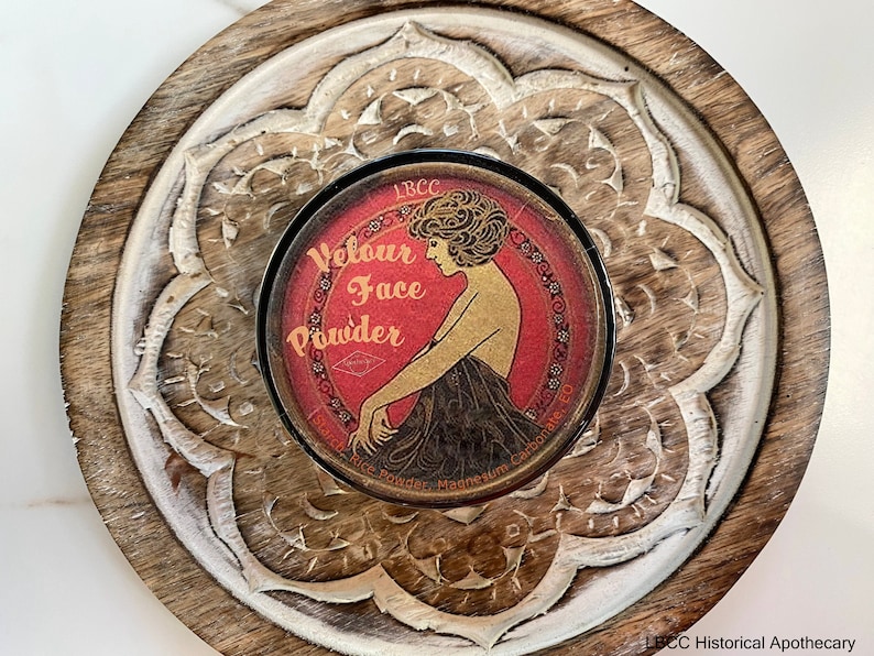 1936 Velour Face Setting Powder: Matte Finish, Vintage Makeup - Etsy