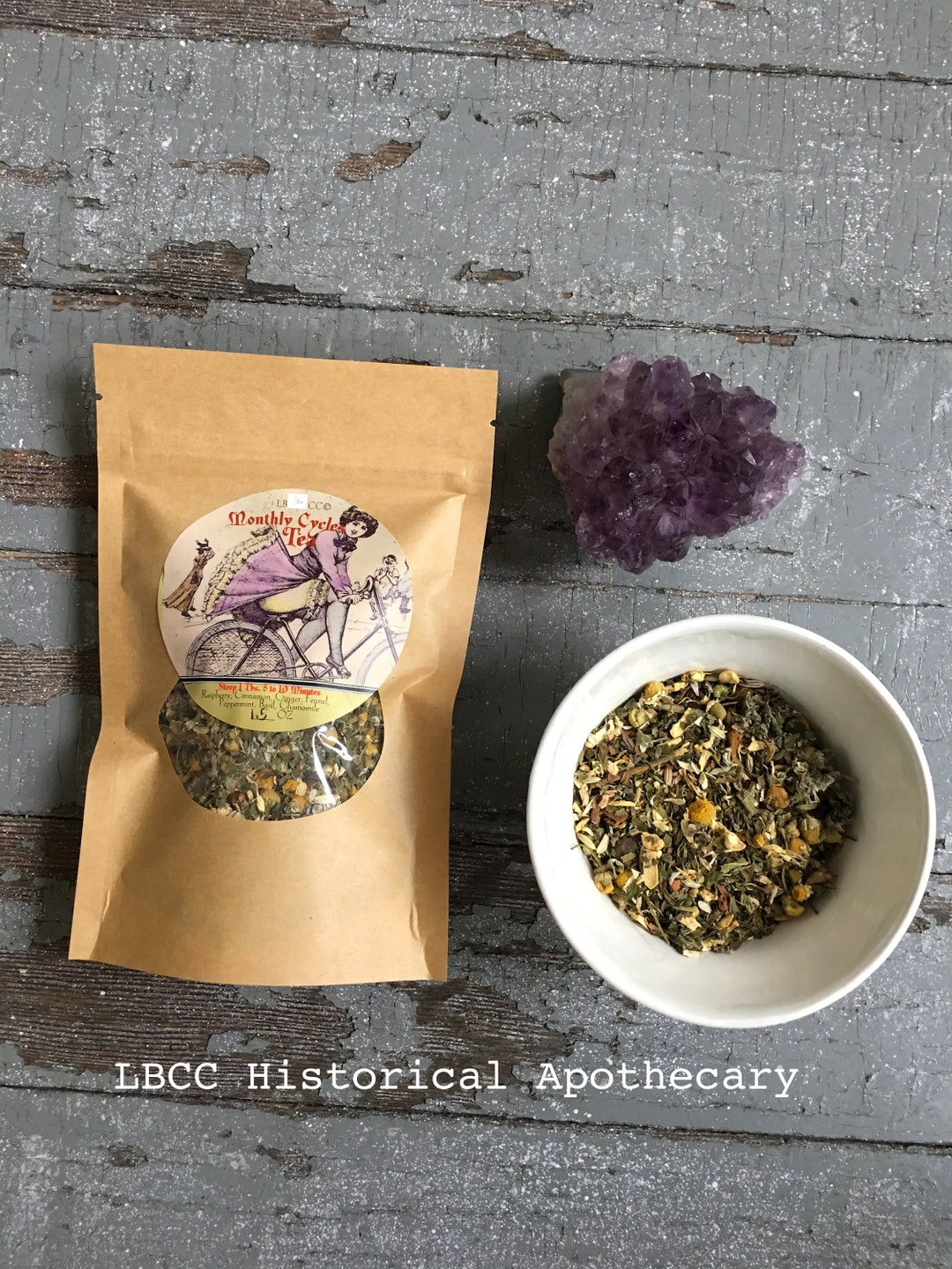 Organic Monthly Cycles Tea: Victorian Herbal Blend - Etsy