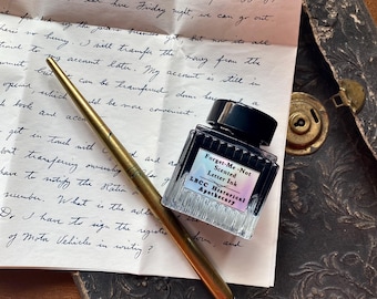 NEW: Rose Scented Black Dipping Ink - Historical Letter Writing ...