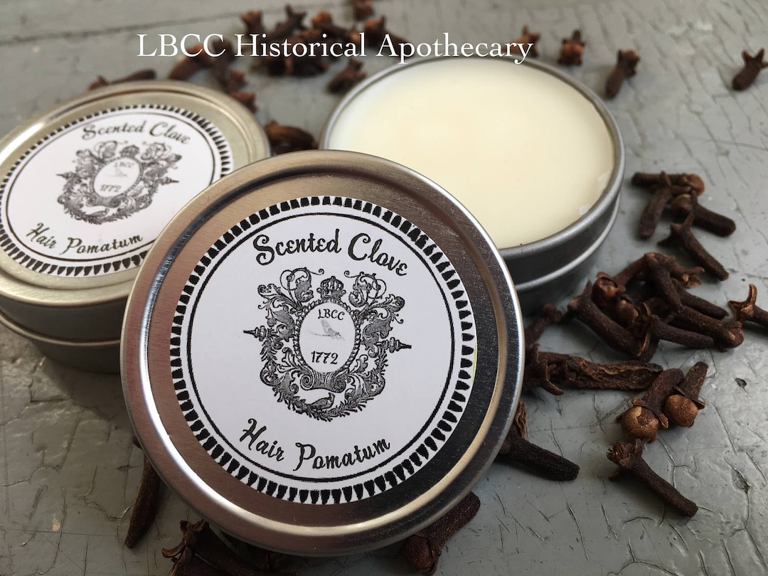 18th Century Clove Pomatum ~ Hair Pomade ~ Historical Label ~ Organic ...